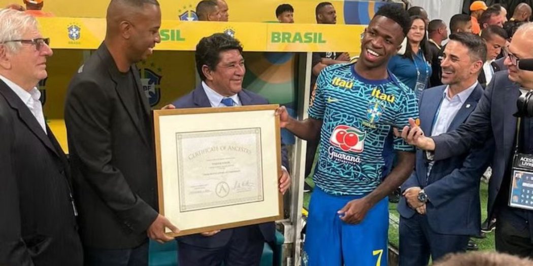 Vinicius Jr. découvre ses racines camerounaises grâce à un test ADN ...