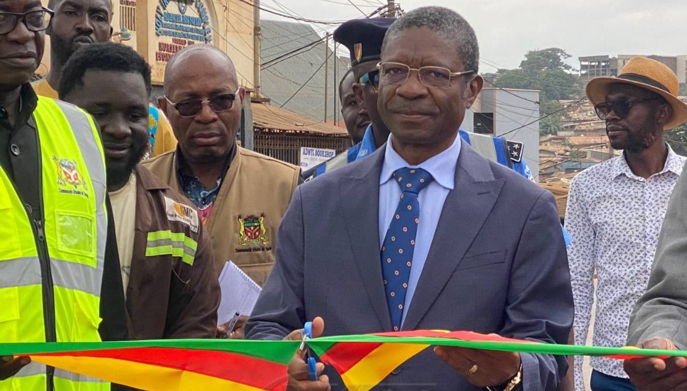 La route GP Melen – Mvog-Betsi officiellement inaugurée à Yaoundé ...